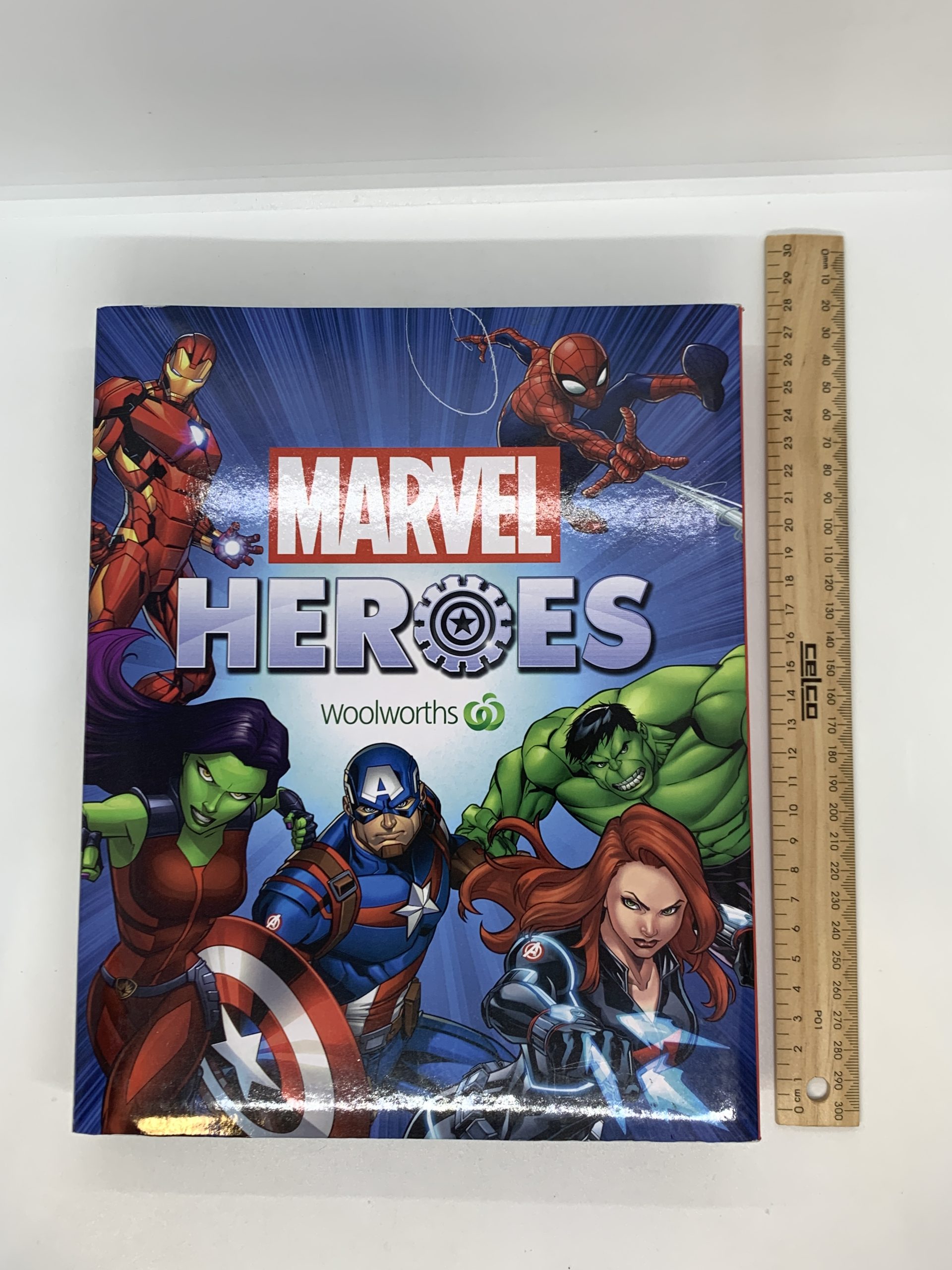 Woolworths Marvel Heroes Discs Album and Discs - Complete - Vintage ...