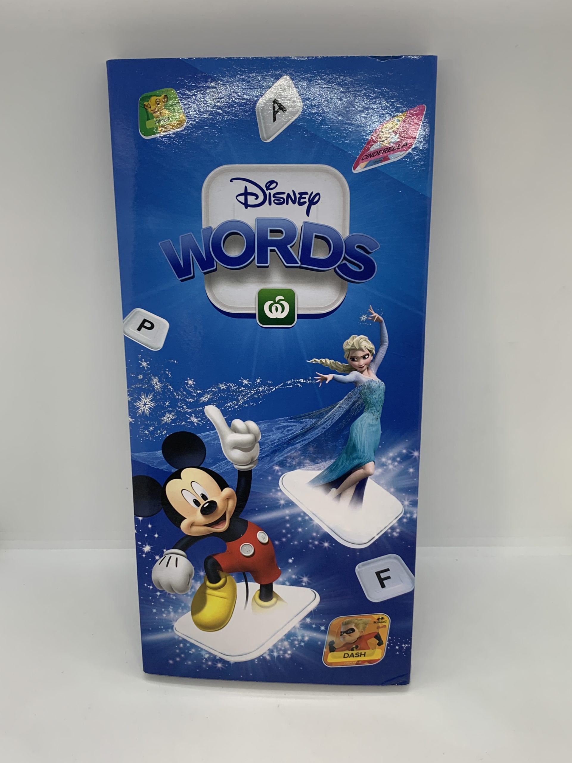 Woolworths Disney Words Tiles in Case - Complete - Vintage Keepsakes