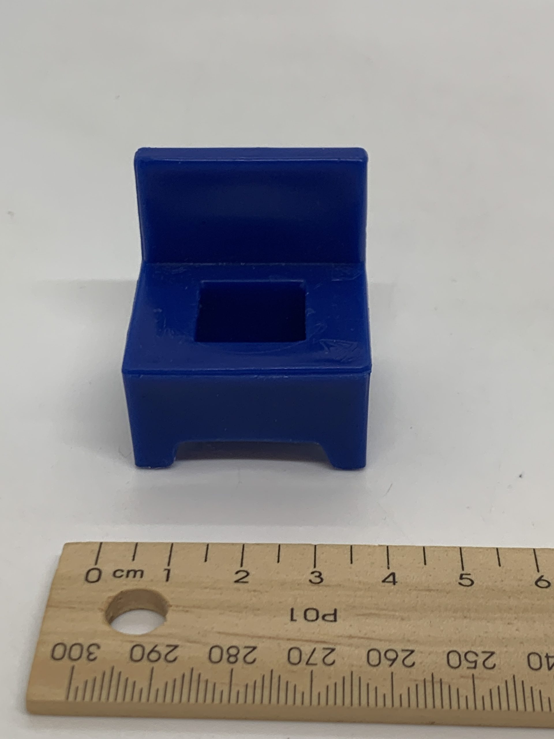 Blue Box Toys Little People - Blue School Chair - Vintage Keepsakes