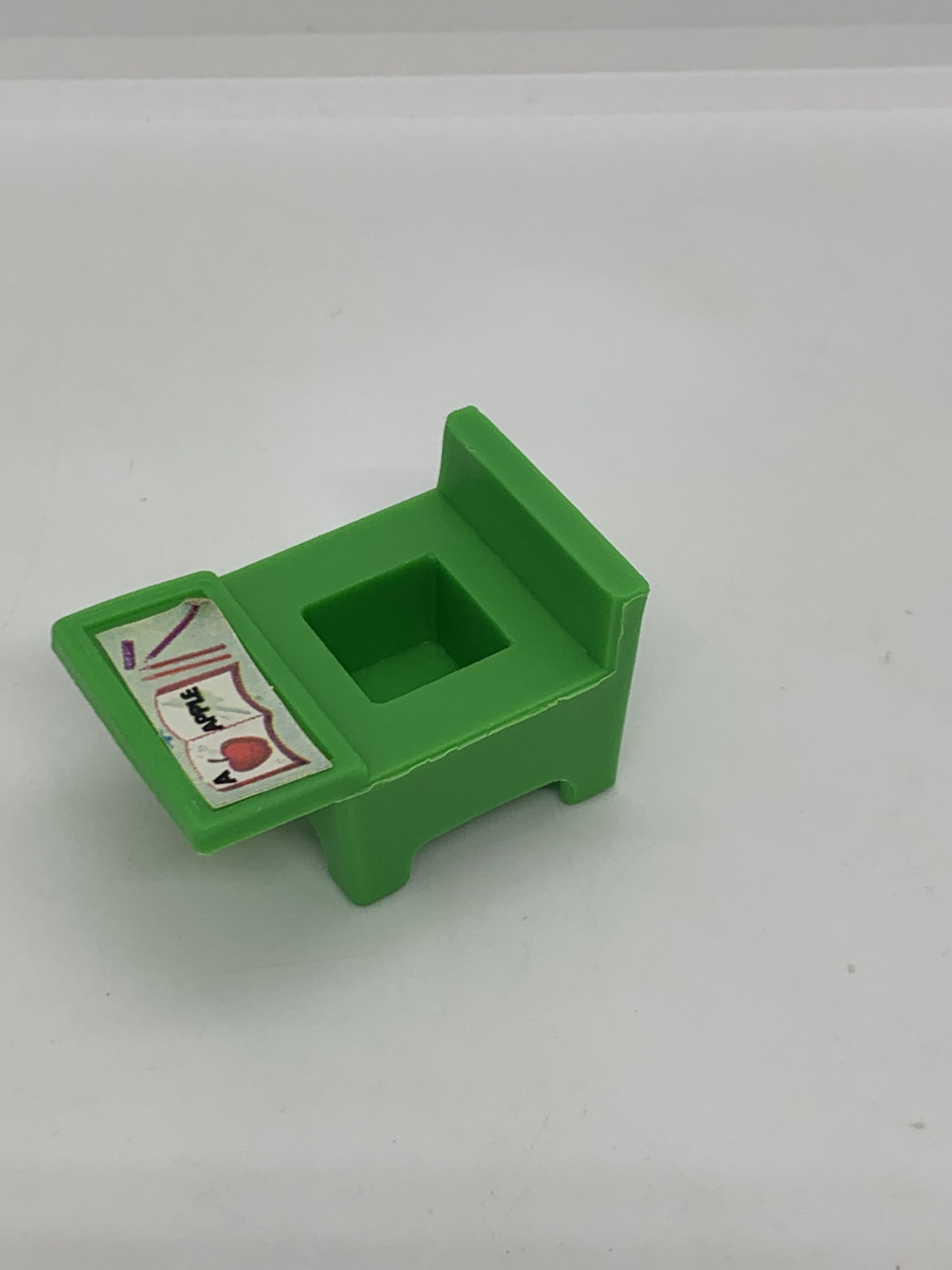 Blue Box Toys Little People - Green School Desk - Vintage Keepsakes