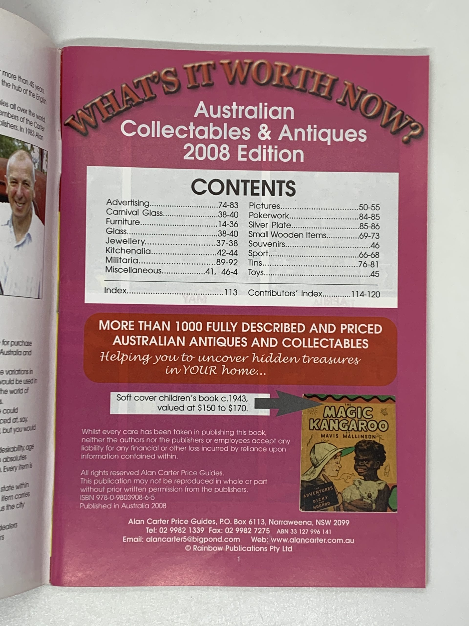 Whats it Worth Now - Australian Collectables and Antiques 2008 Edition ...
